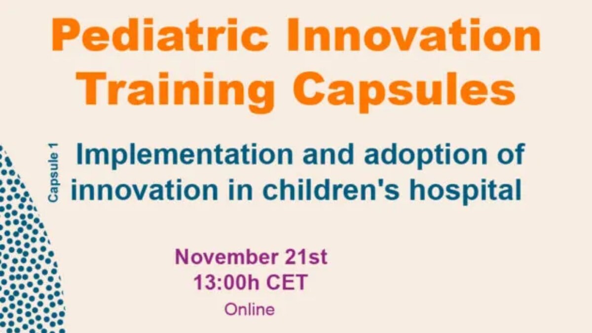 i4Kids | Training Capsule: Implementation and adoption of innovation in ...